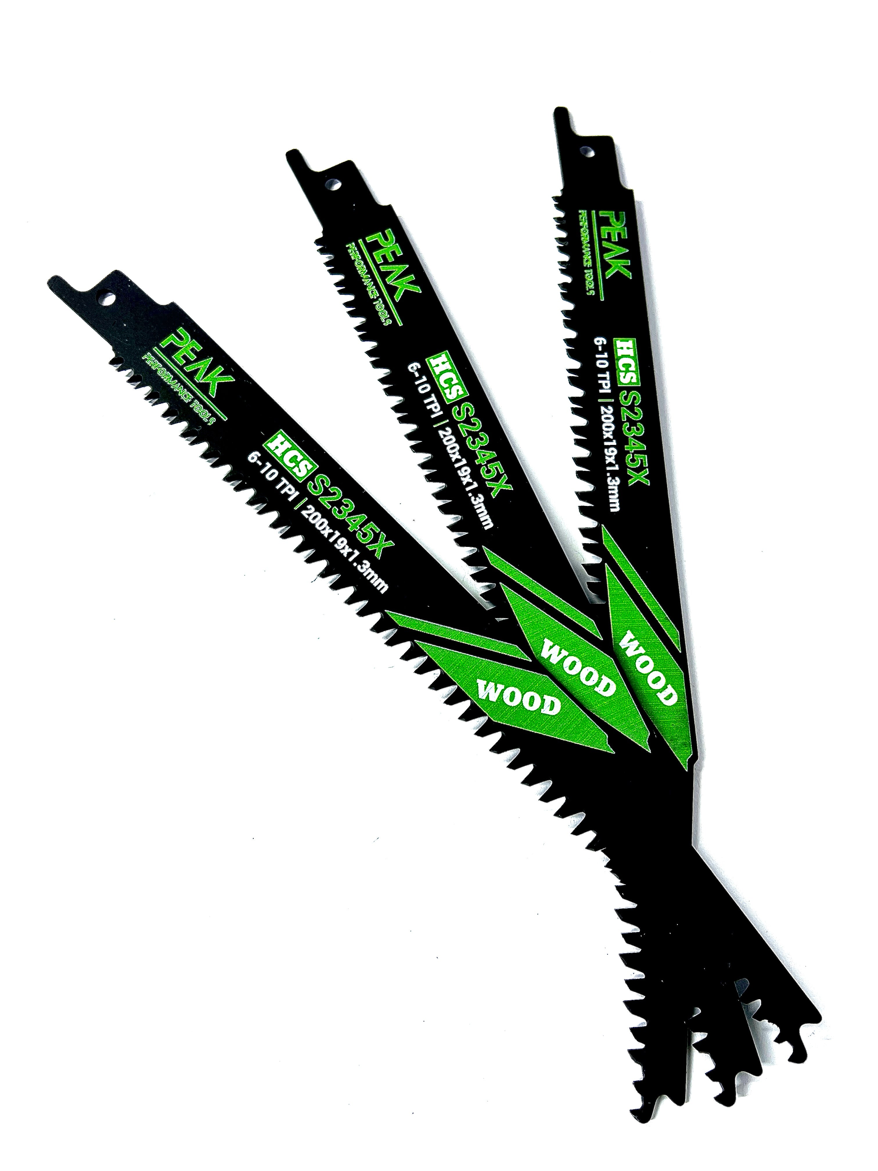 3Pack 200mm HCS Timber – Peak Performance Tools